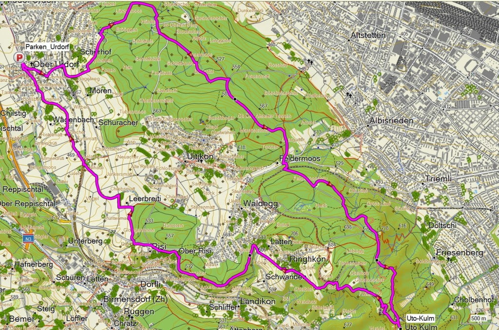 Urdorf-Üetliberg-Uto Kulm-Urdorf – Kaufmann Wander-Blog